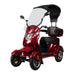 Element | 4-wheeled Mobility Scooter | Windshield and Roof – GIO