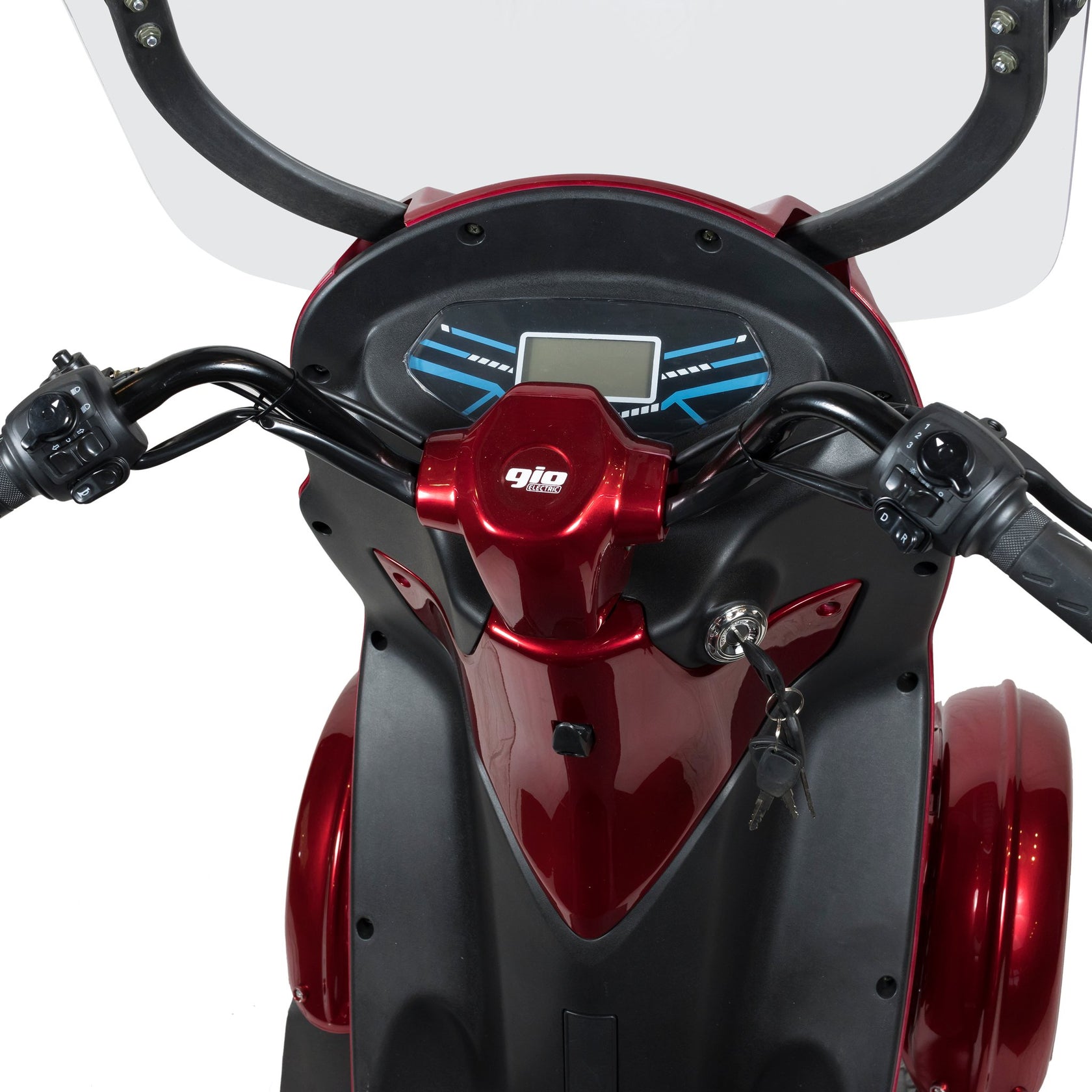 Element | 4-wheeled Mobility Scooter | Windshield and Roof – GIO